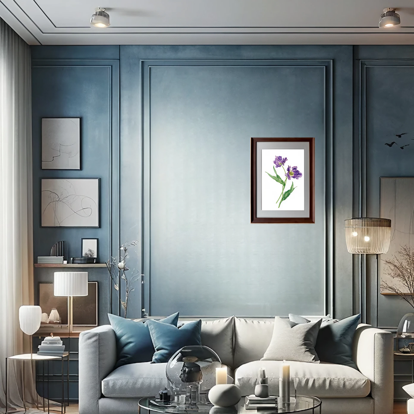 チューリップ ジクレー印刷 Tulip, Giclee print – Artworks Kayoko Miyazawa